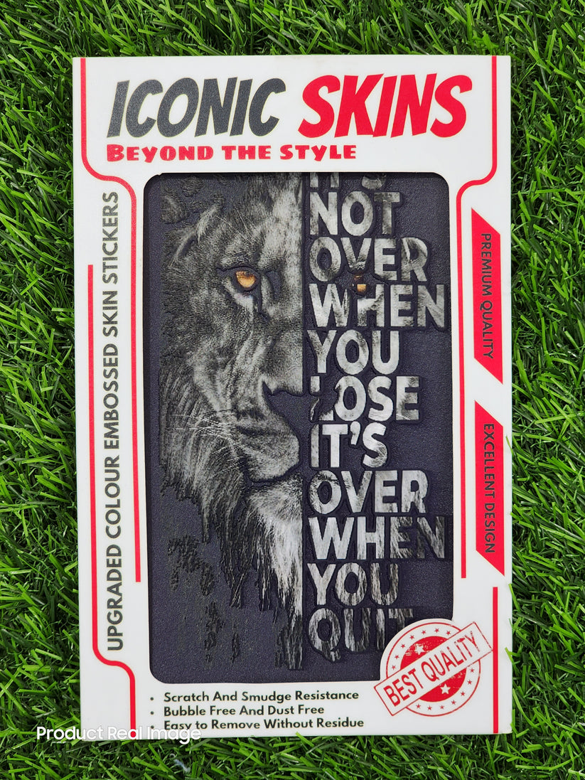 Roar with Pride: Lions Art Mobile Skin Collection – Iconic Skins