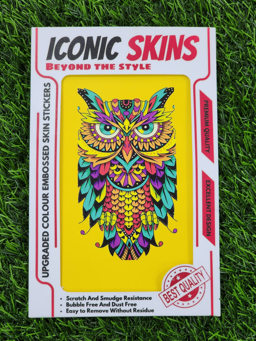 "Fly High in Style: Owl Art Mobile Skin Collection" – Iconic Skins