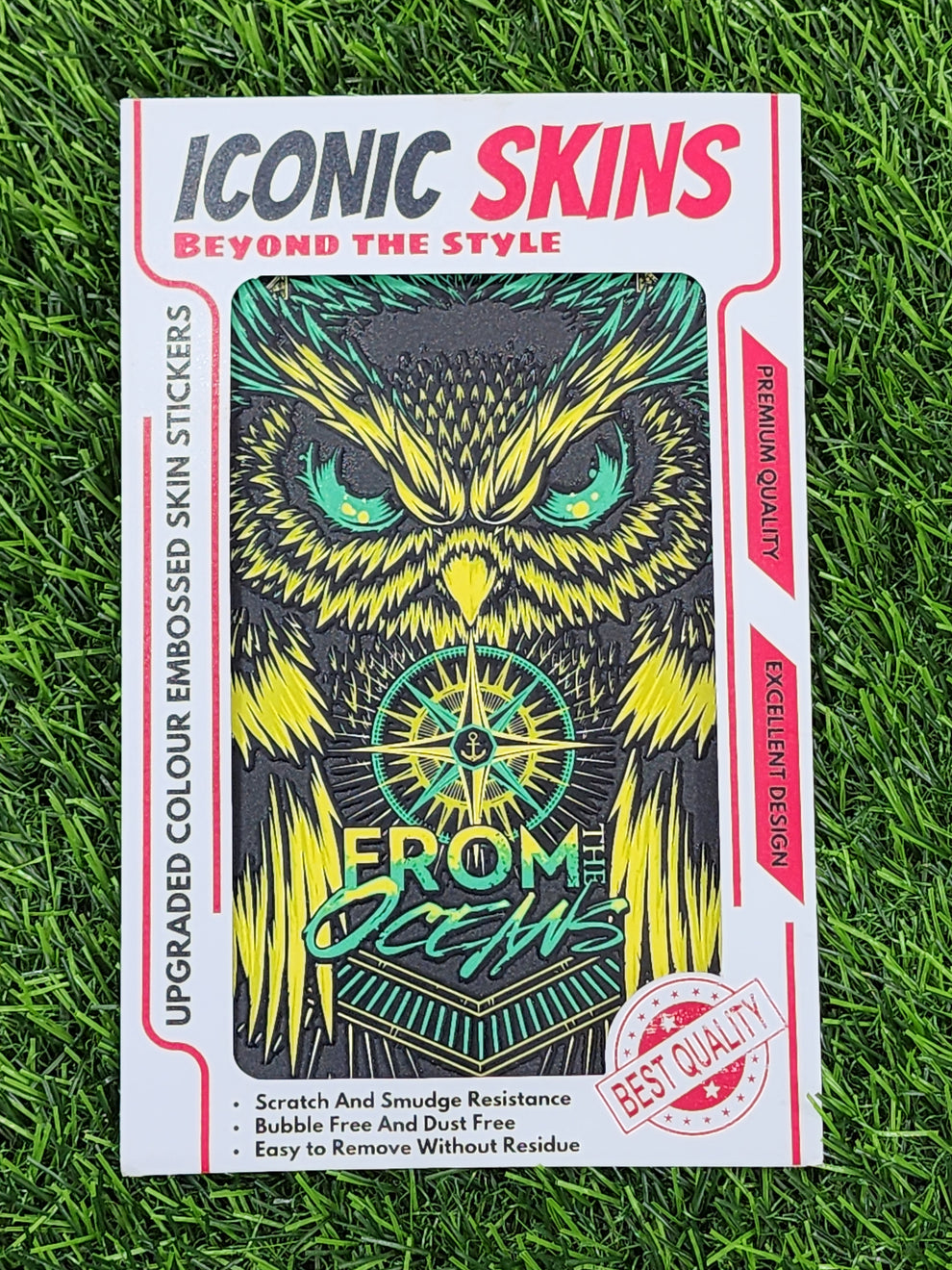 "Fly High in Style: Owl Art Mobile Skin Collection" – Iconic Skins