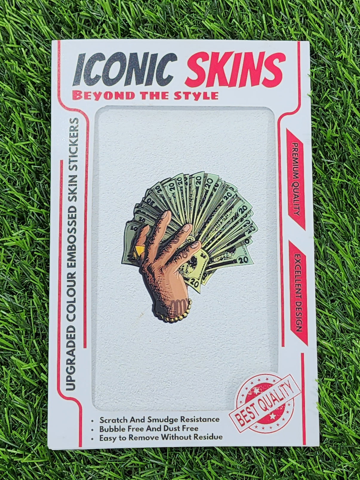 Showcase Wealth of Style: Money-Themed Mobile Skins – Iconic Skins