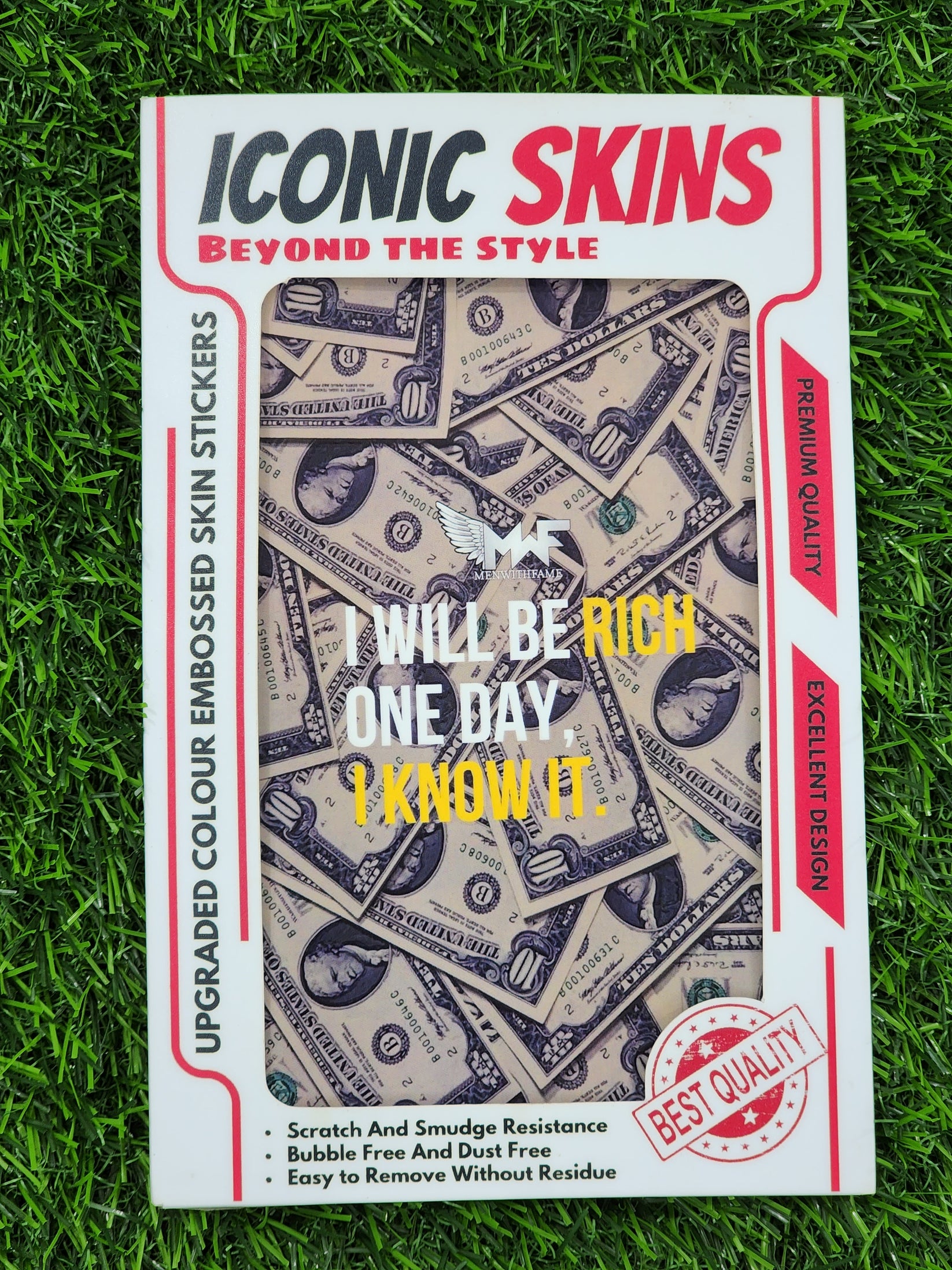 Showcase Wealth of Style: Money-Themed Mobile Skins – Iconic Skins